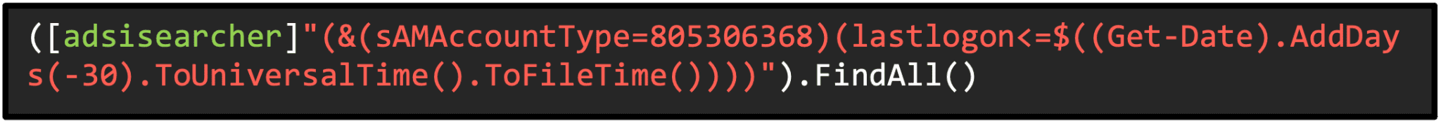 Adsisearcher - Search for specific users and computers